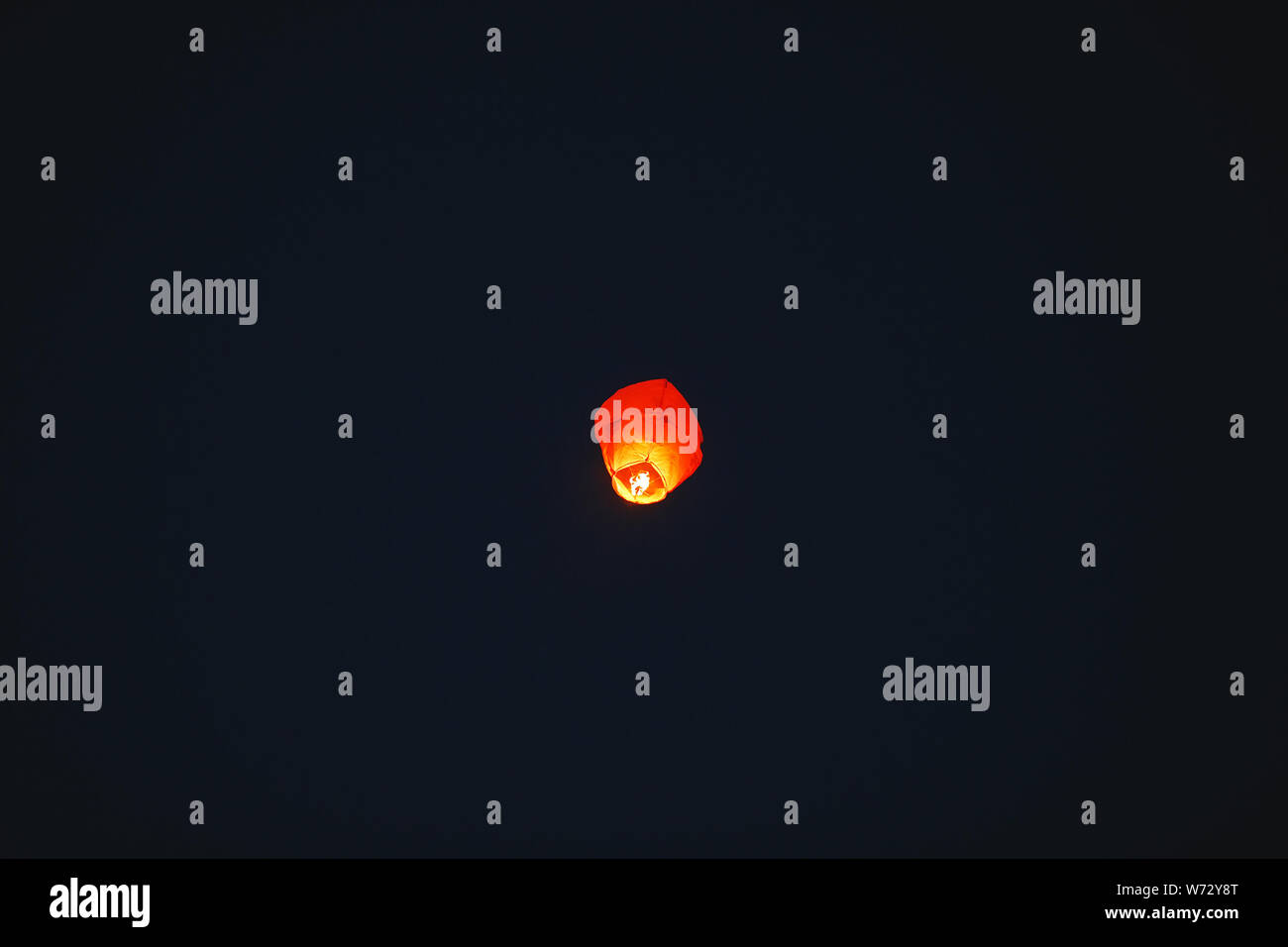 Flying lantern hi-res stock photography and images - Alamy