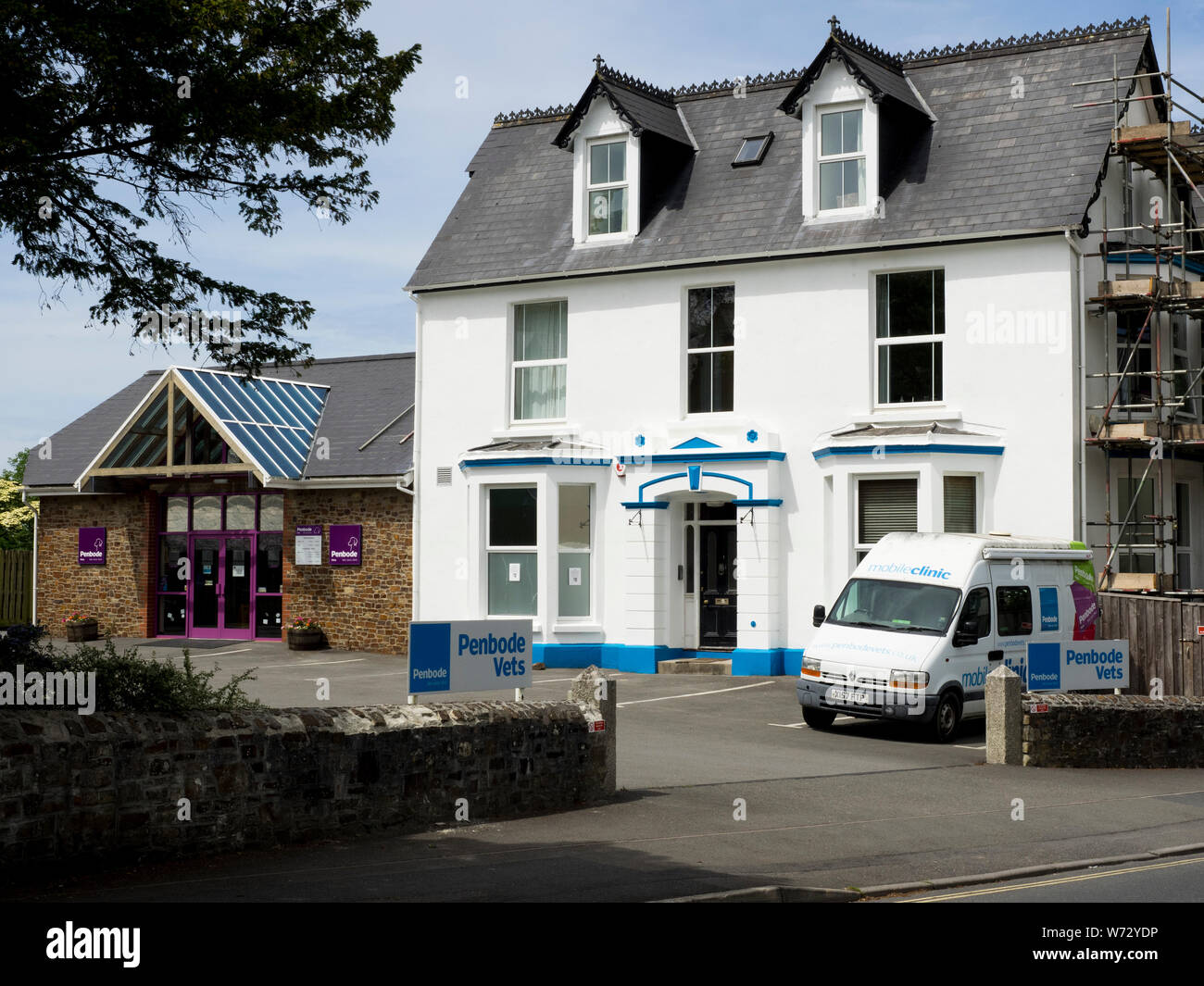 Penbode Vets, Holsworthy, Devon, UK Stock Photo - Alamy