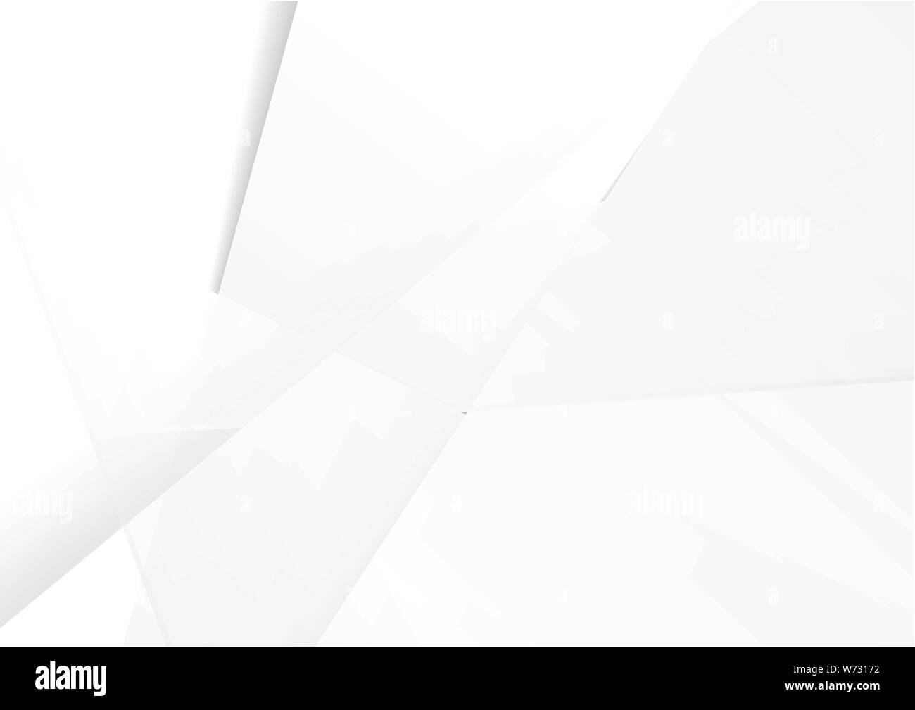 Abstract grey hi-tech polygonal corporate background. Vector stripes minimal light design Stock ...