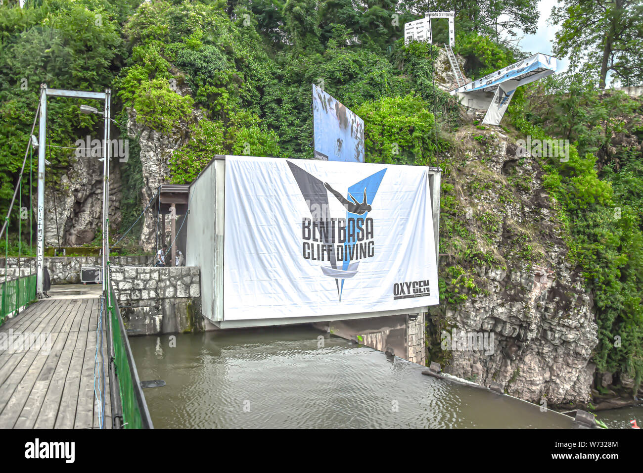 Bentbasa Cliff Diving 2019 Stock Photo - Alamy