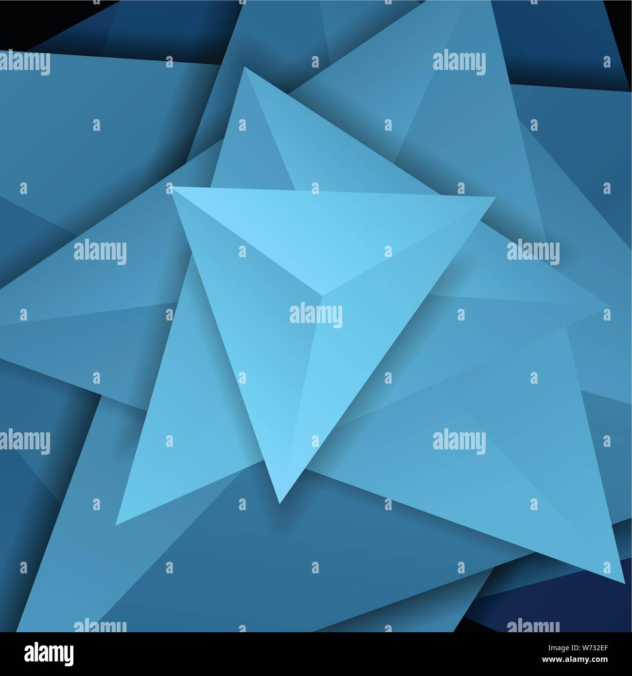 3d pyramid vector hi-res stock photography and images - Alamy