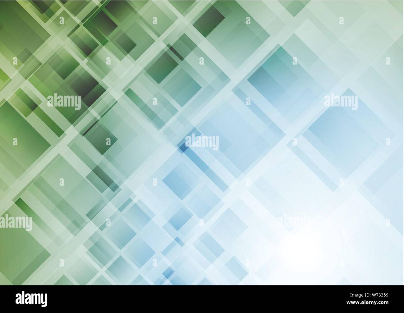 Technology abstract geometric background with squares. Vector ...