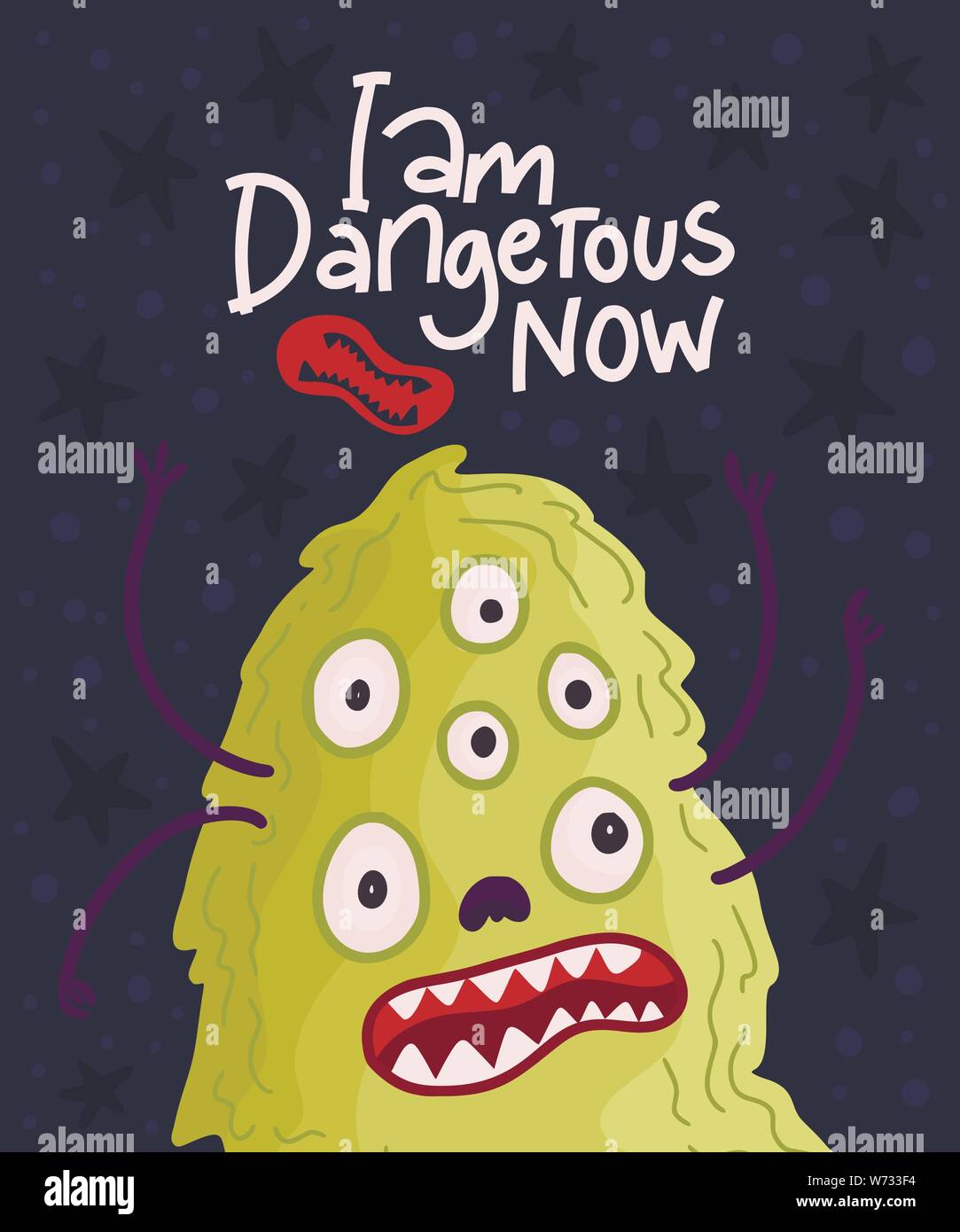 I am dangerous Stock Vector Images - Alamy