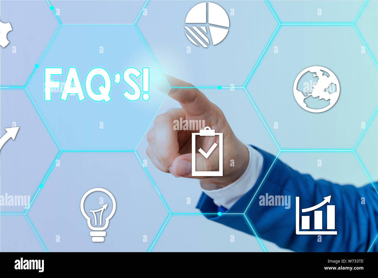 Text Sign Showing Faq S Business Photo Text List Of Questions And Answers Relating To