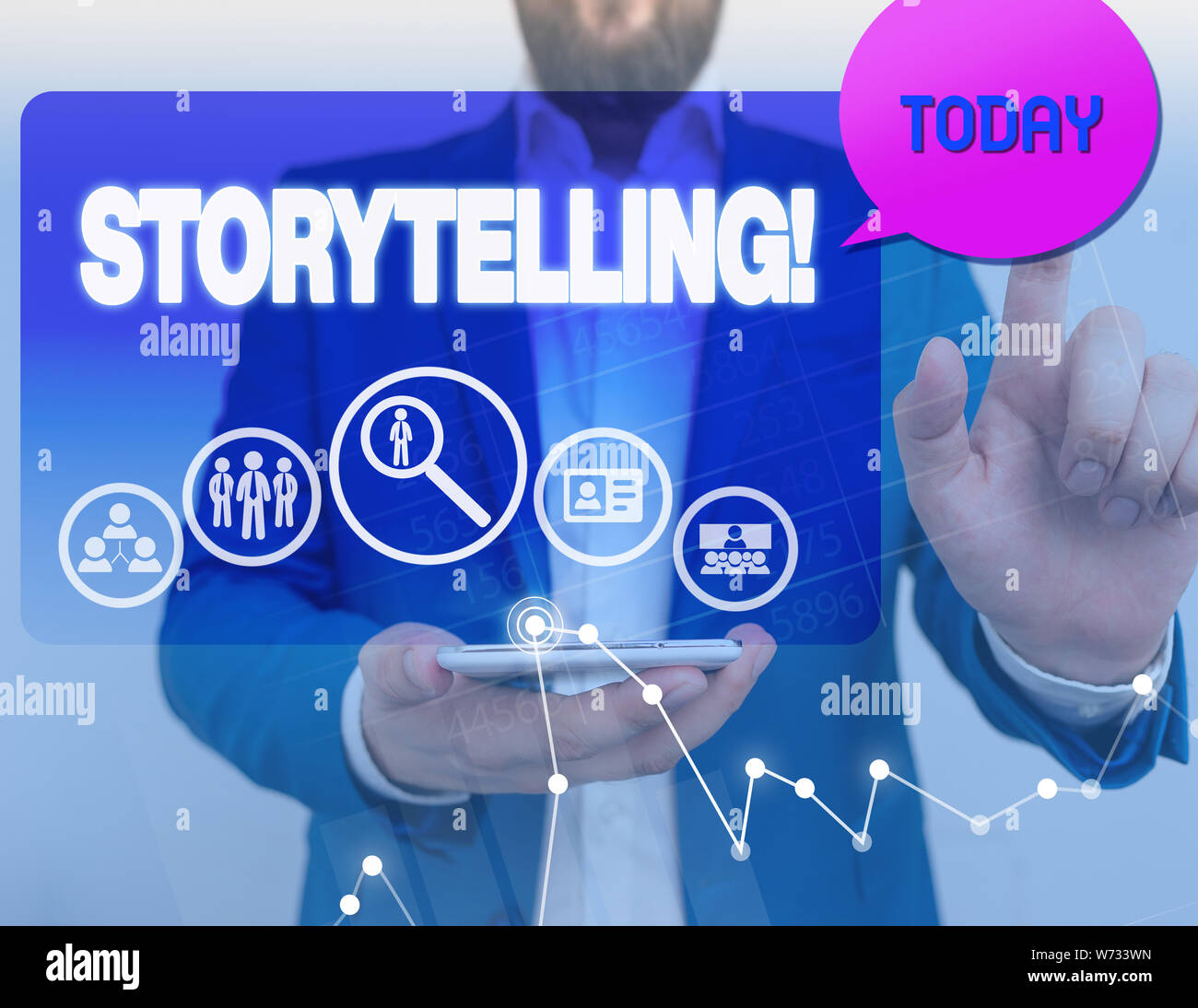 Conceptual hand writing showing Storytelling. Concept meaning activity ...