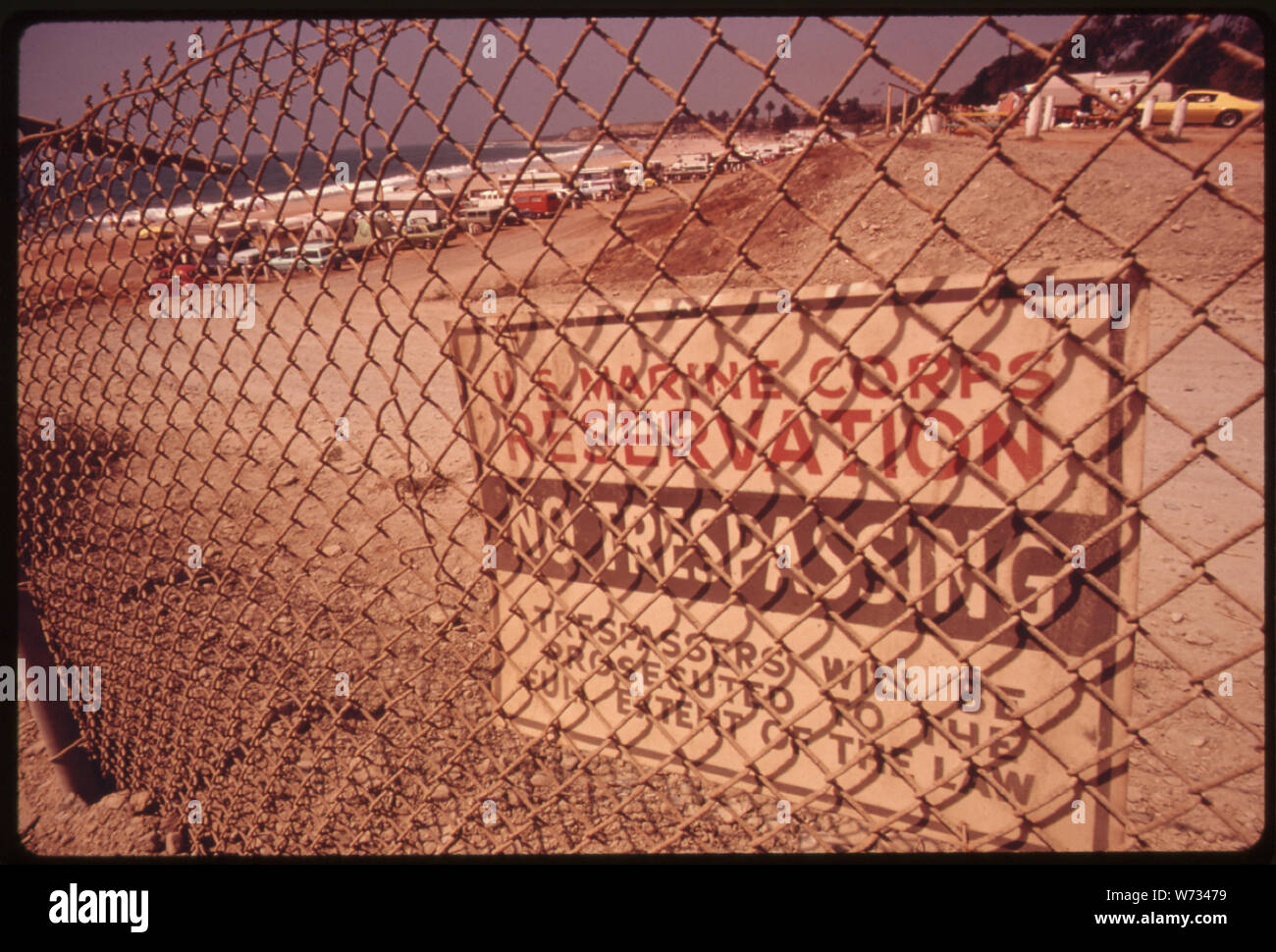 Camp pendleton sign hi-res stock photography and images - Alamy