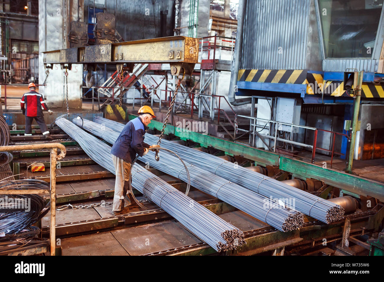 building armature are located in the warehouse of metallurgical ...