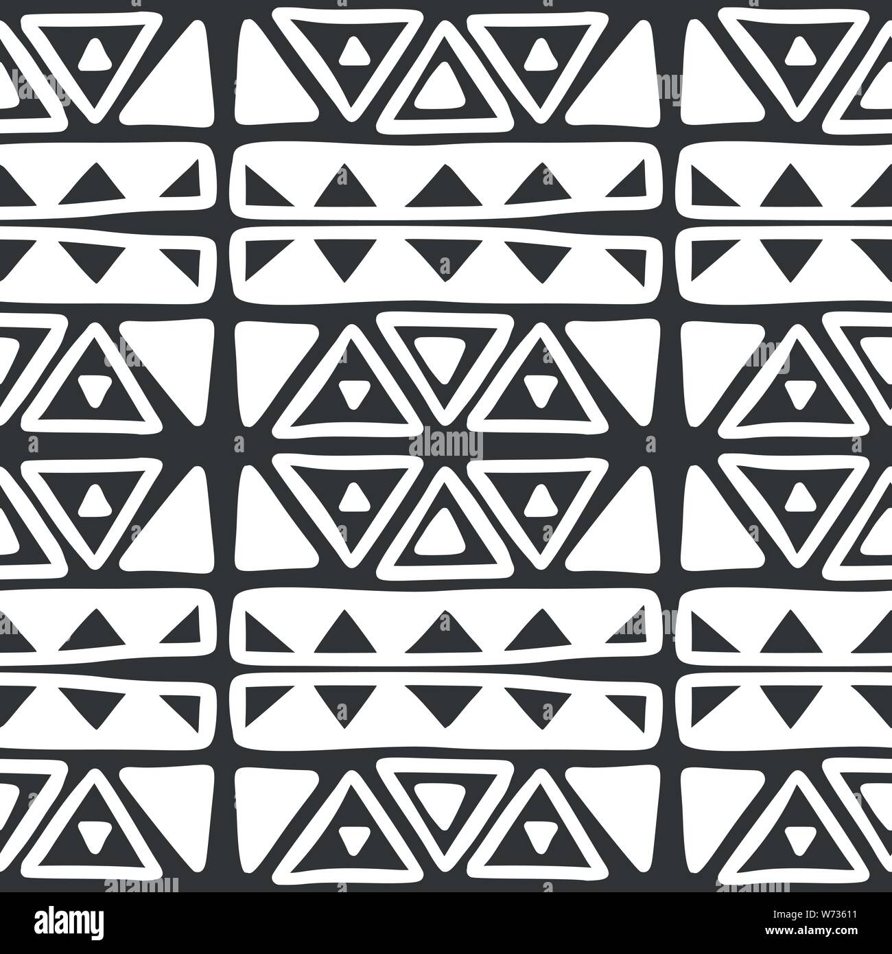 Seamless aztec vector pattern. Tribal traditional indian fabric design ...