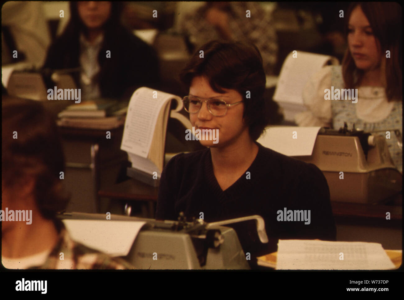 High school class 1960s hi-res stock photography and images - Alamy