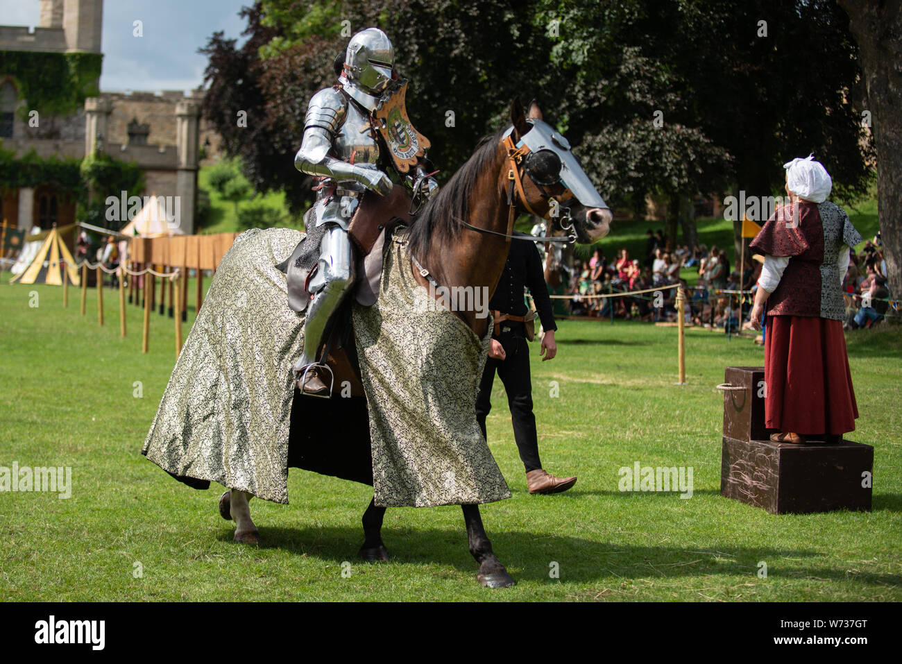 Medieval jousting sport competition horses fighting knights tournament ...