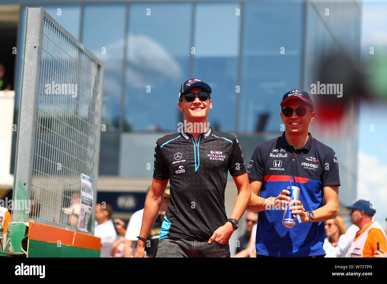 Budapest, Hungary. 04th Aug, 2019. #63 George Russell Williams Racing ...