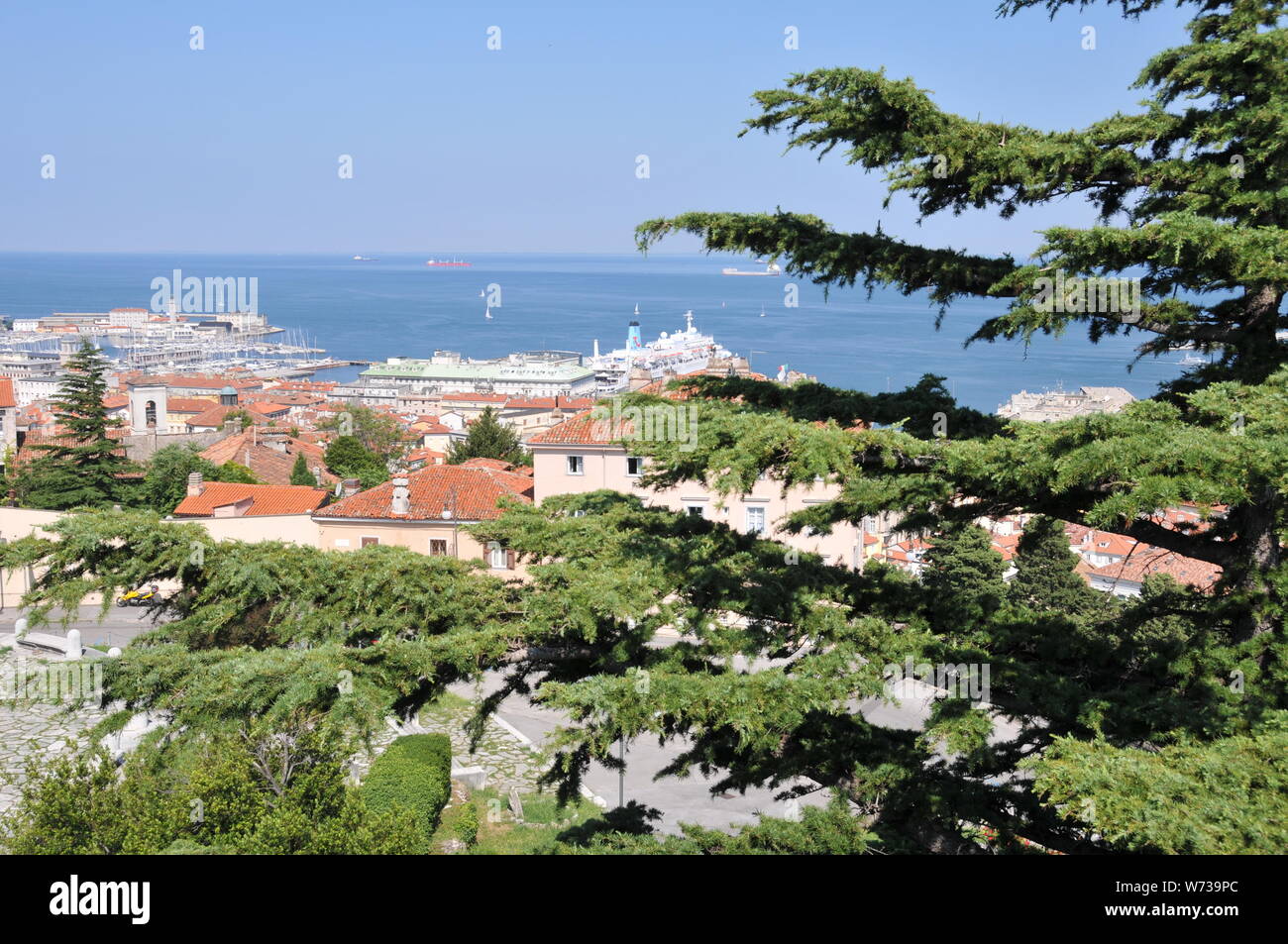 Port of Trieste Stock Photo - Alamy