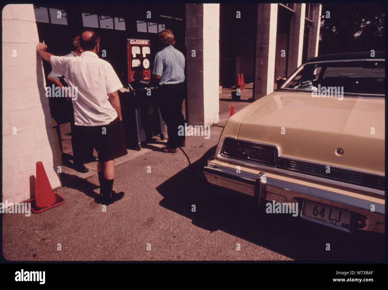 Inspection stickers hi-res stock photography and images - Alamy