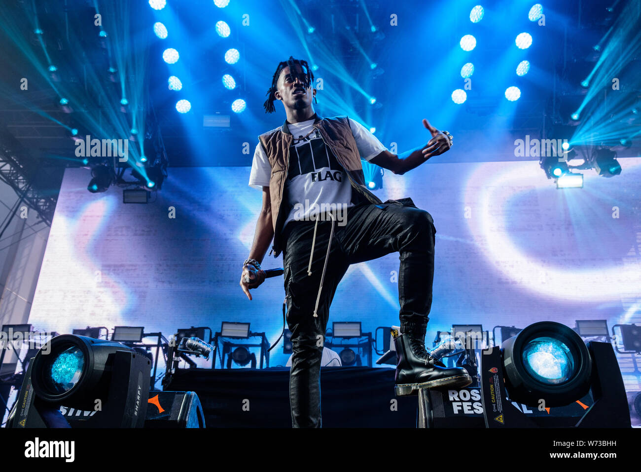Denmark, Roskilde - July 1, 2017. The American rapper and lyricist ...