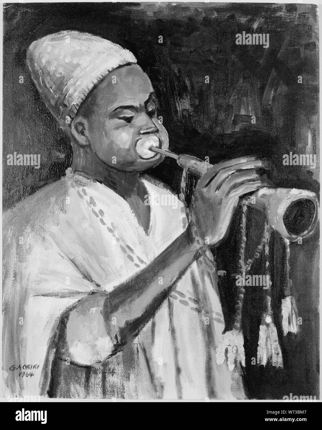 Oil on board Black and White Stock Photos & Images - Alamy