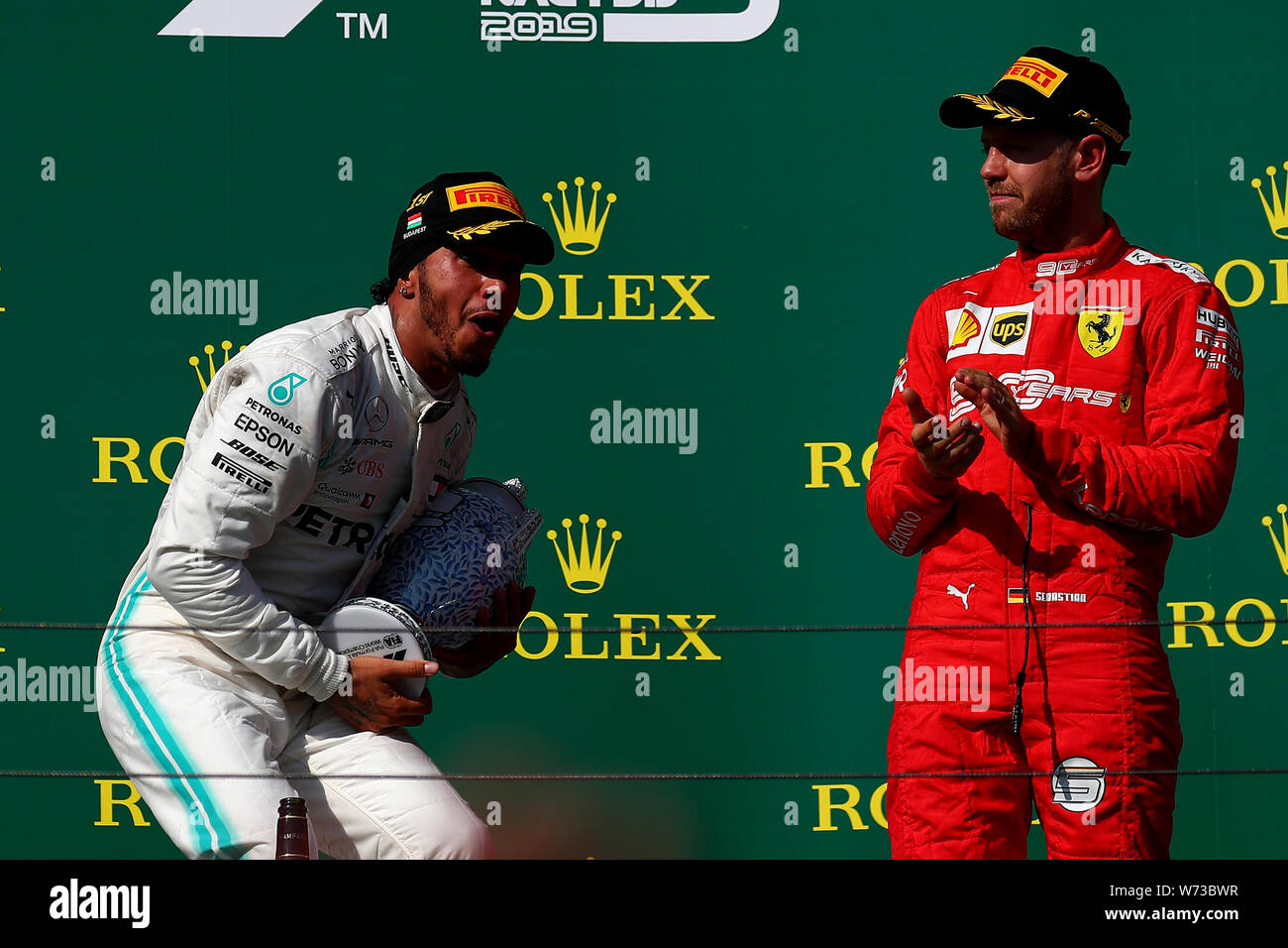 Ferrari Celebrates Team High Resolution Stock Photography and Images ...