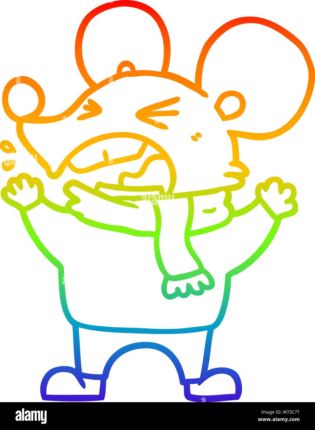 Angry Mouse Stock Vector Images - Alamy