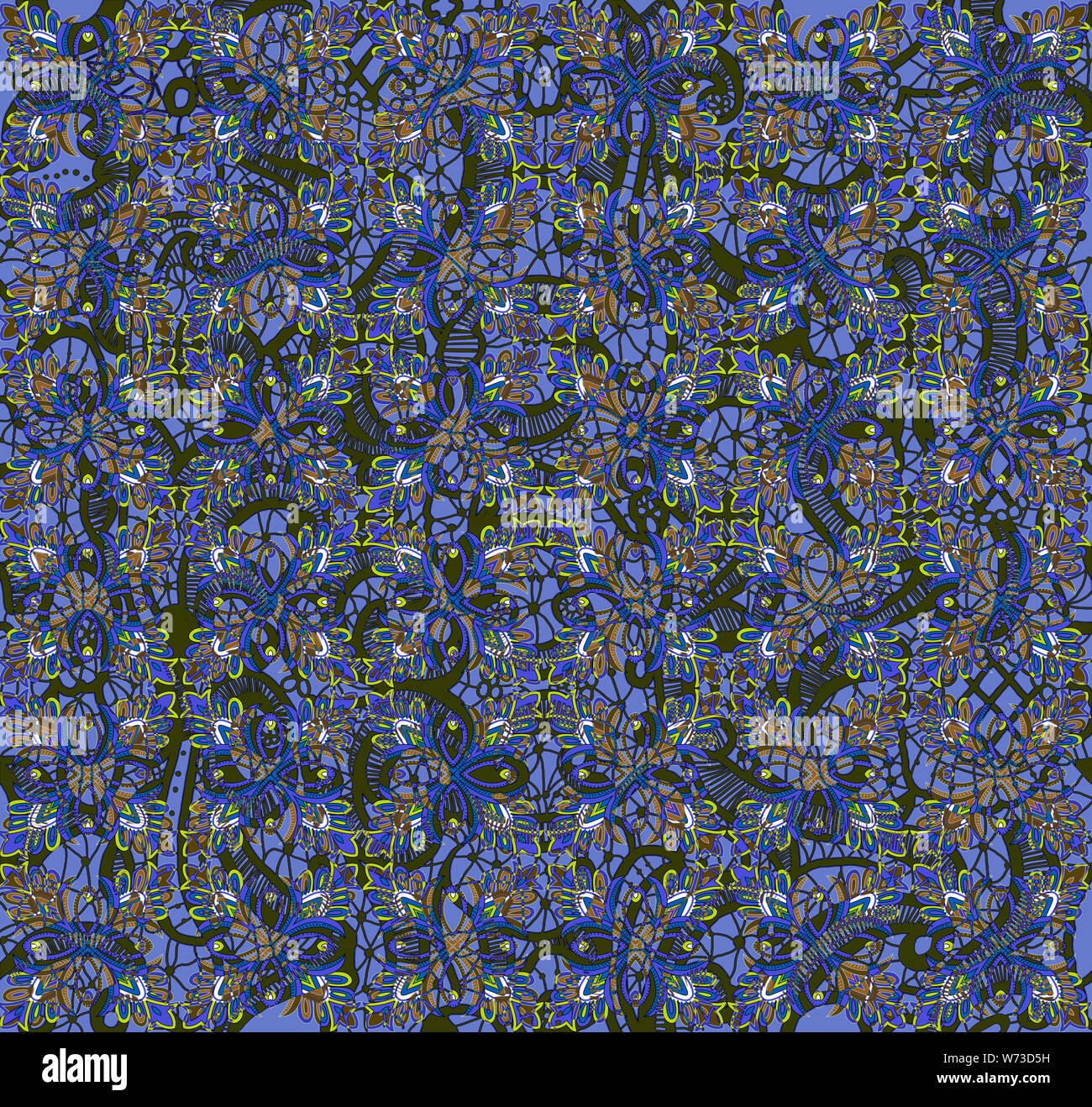 Seamless ethnic paisley pattern. Fashion print for clothes Stock Photo ...