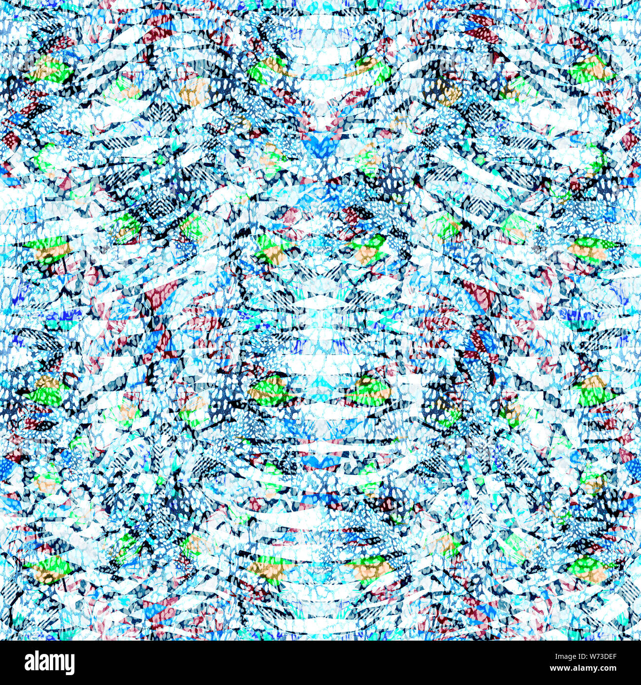 Animal skin multicolor print. Seamless bright pattern Stock Photo - Alamy