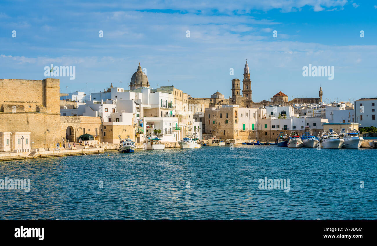 Scenic sight in Monopoli, Bari Province, Puglia (Apulia), southern ...