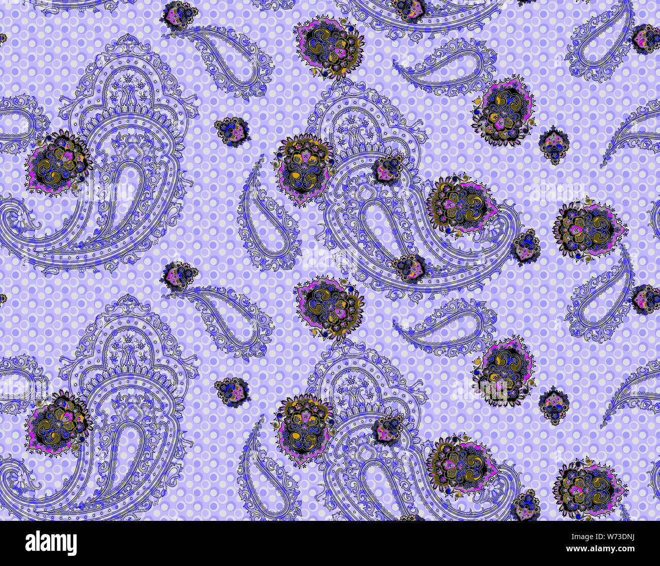Abstract paisley pattern. Seamless multi color background Stock Photo ... Abstract paisley pattern. Seamless multi color background Stock Photo ...