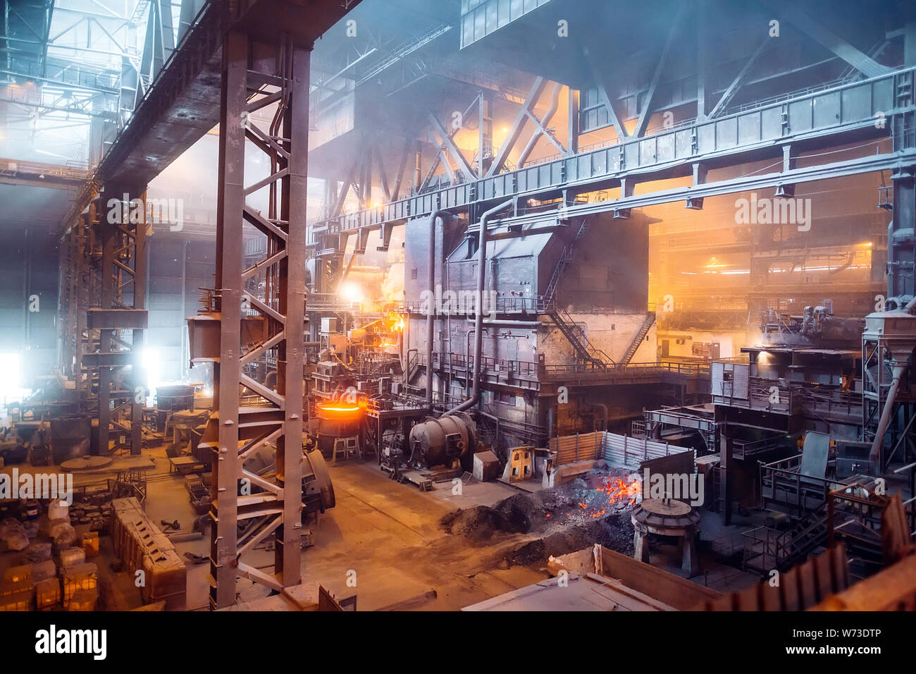 The open hearth process hi-res stock photography and images - Alamy