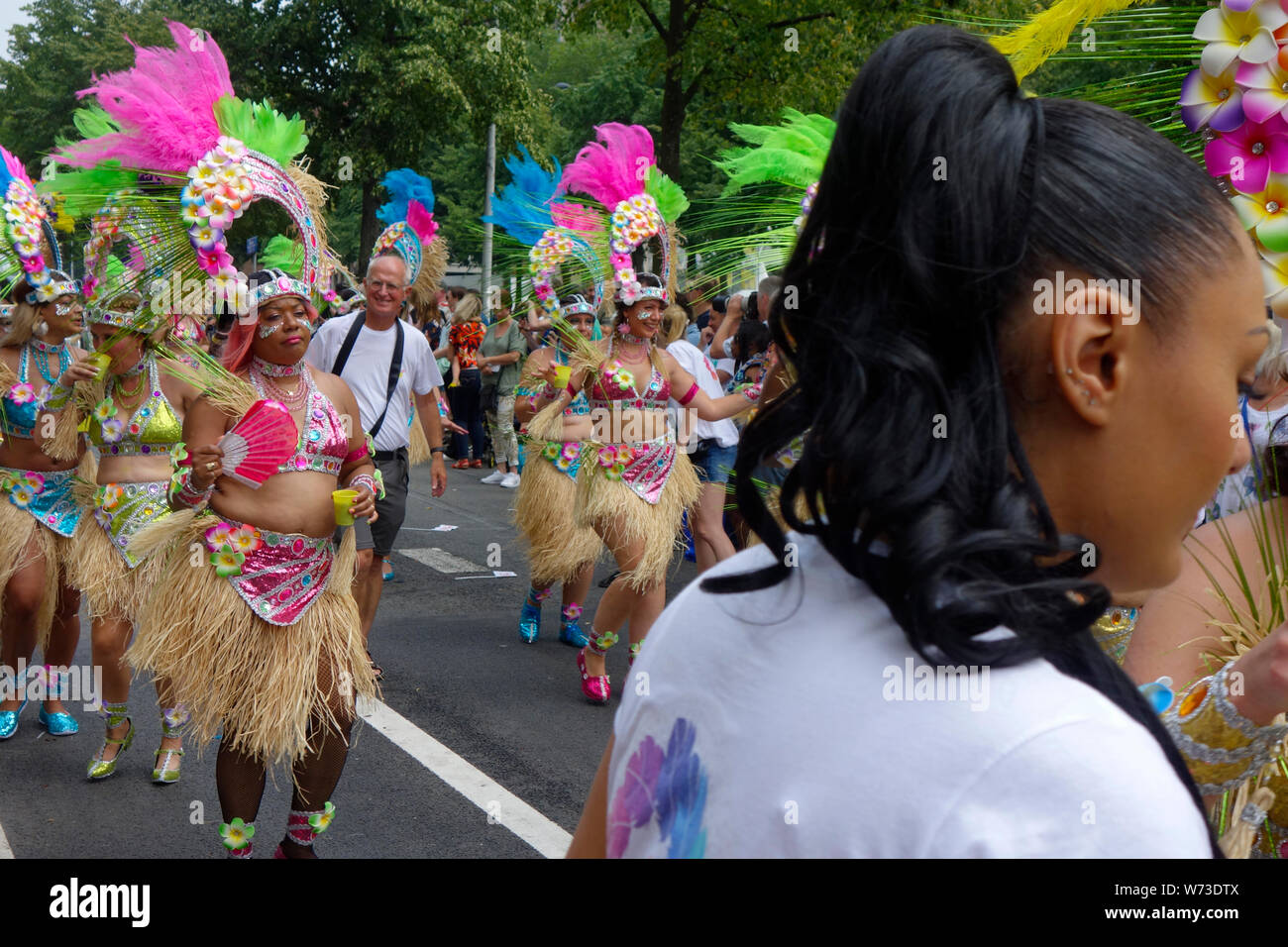 Rotterdam summer carnival dance parade festival hi-res stock ...