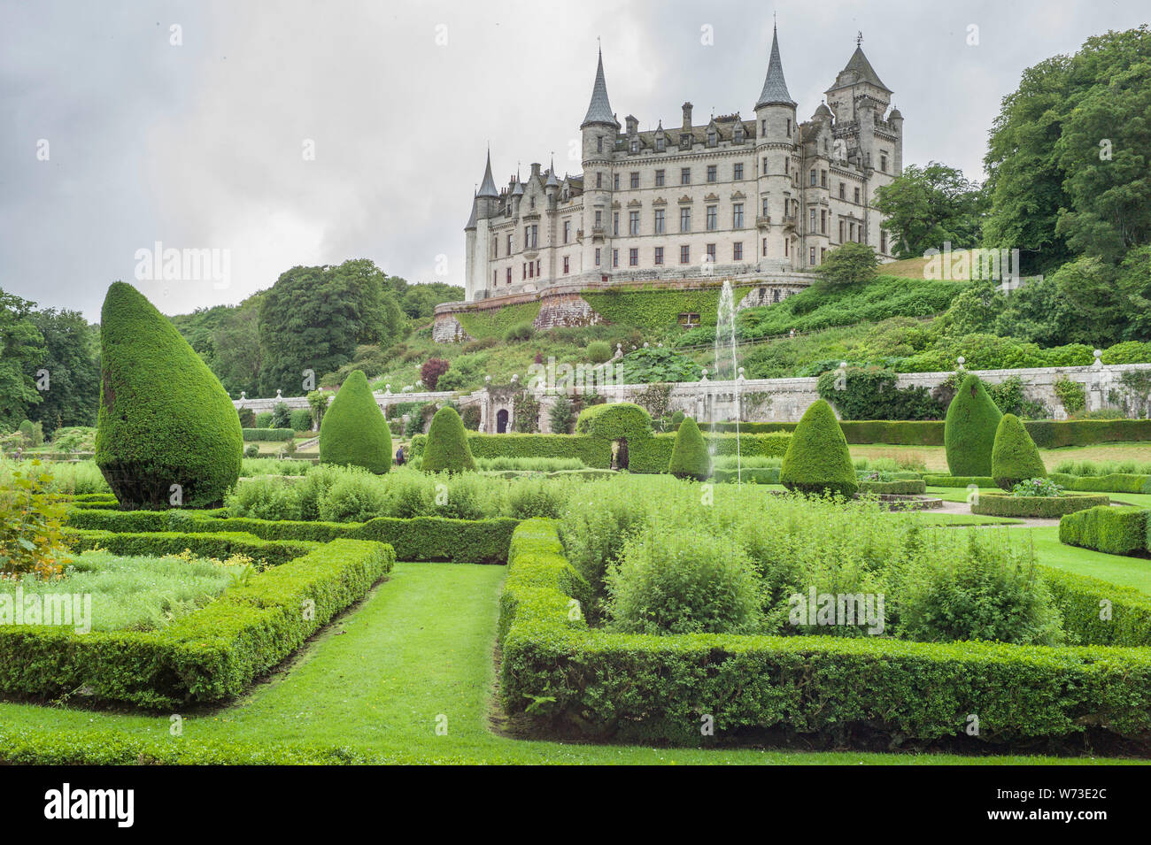 Dunrobin castle, Golspie, Scotland Stock Photo - Alamy