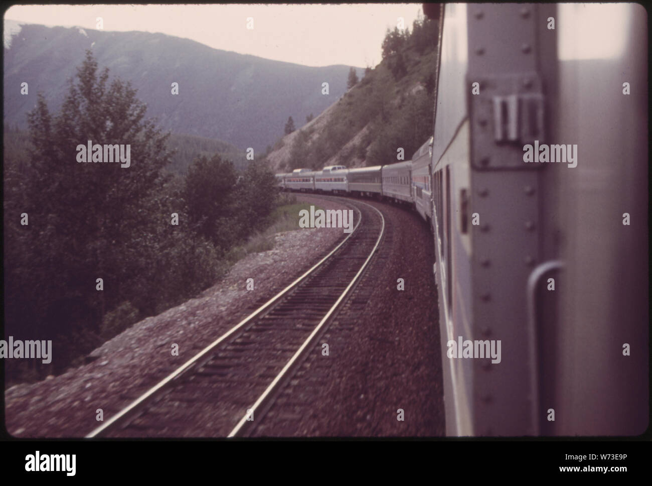 Amtrak trains empire builder hi-res stock photography and images - Alamy