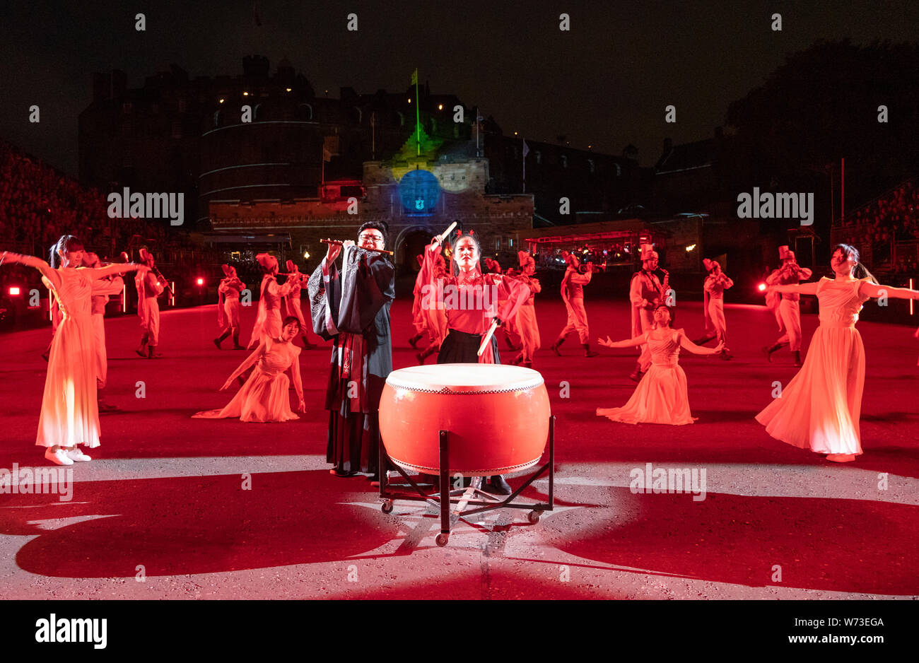Beijing Marching Wind Band and Cultural Display at 2019 Royal Edinburgh ...