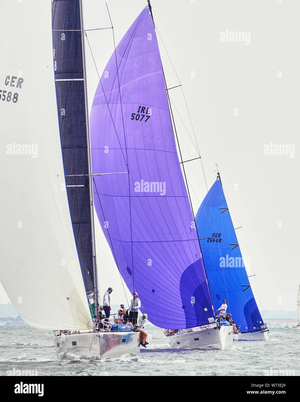 Fastnet race 2019. Offshore sailing. Image of German, Ireland and Great ...
