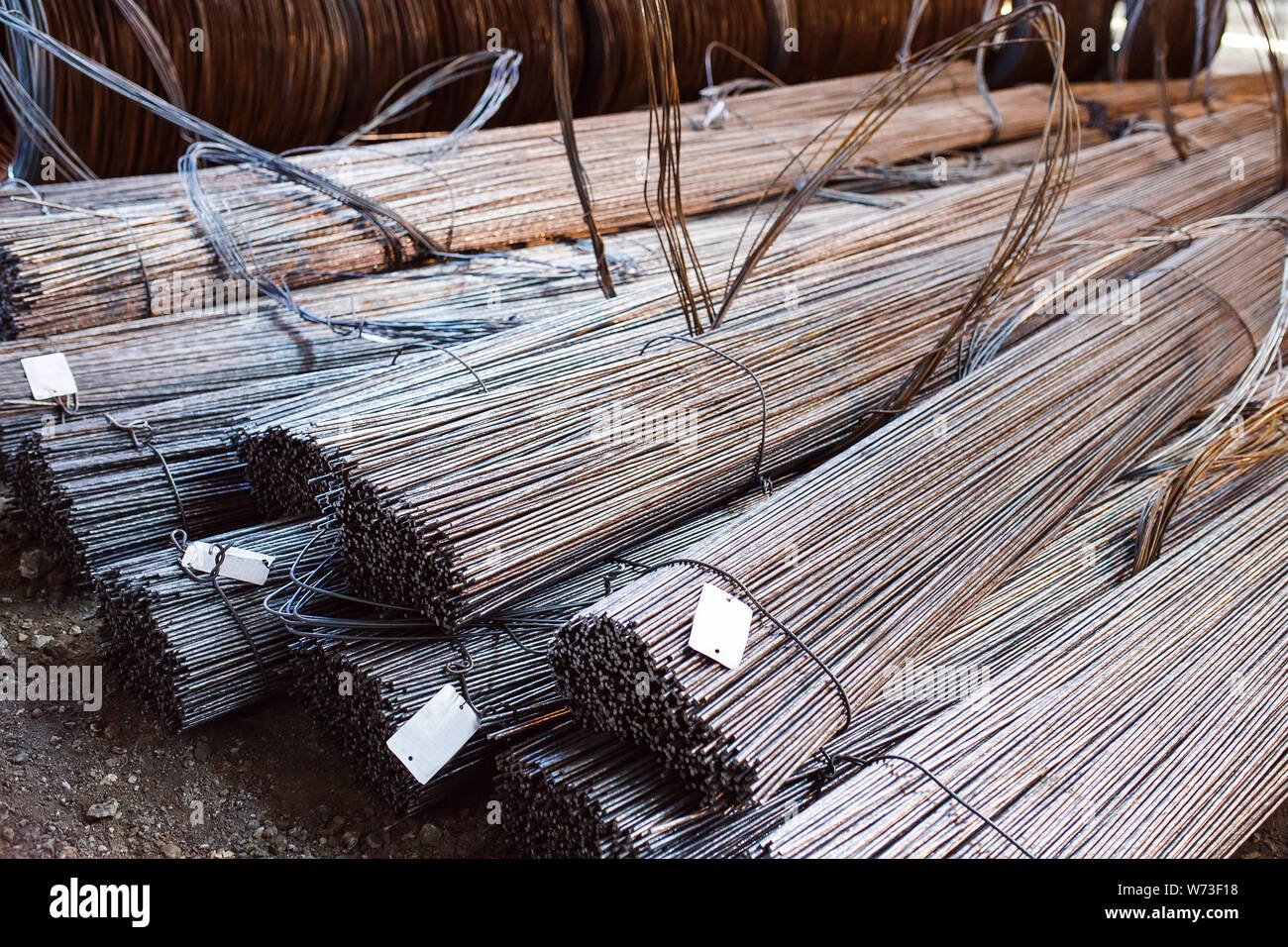 building armature are located in the warehouse of metallurgical ...