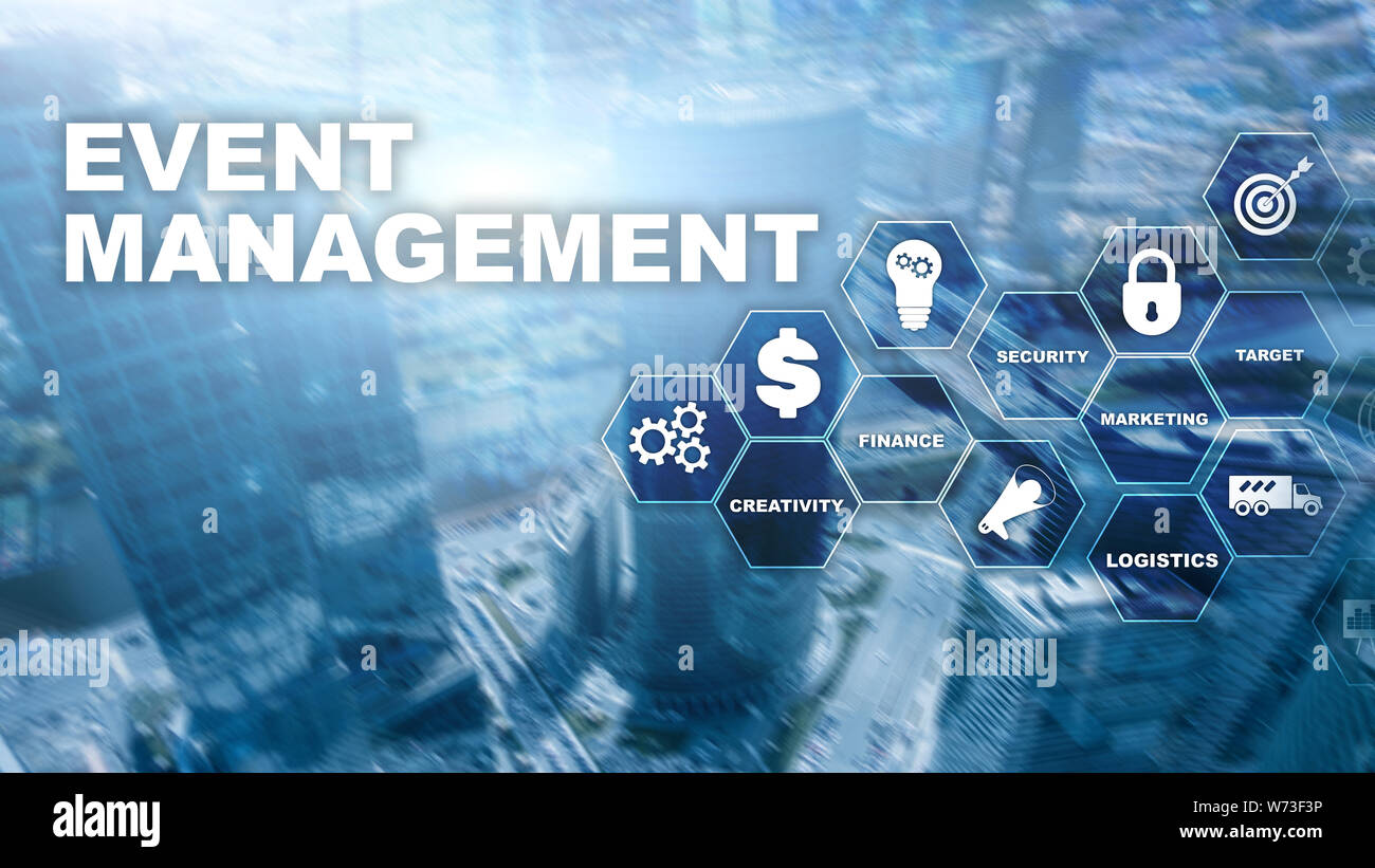 Event management Concept. Event management flowchart. Event management ...