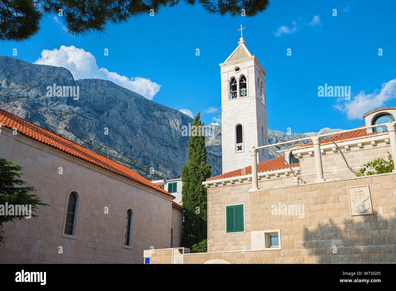 Assumption franciscan roman catholic church hi-res stock photography ...