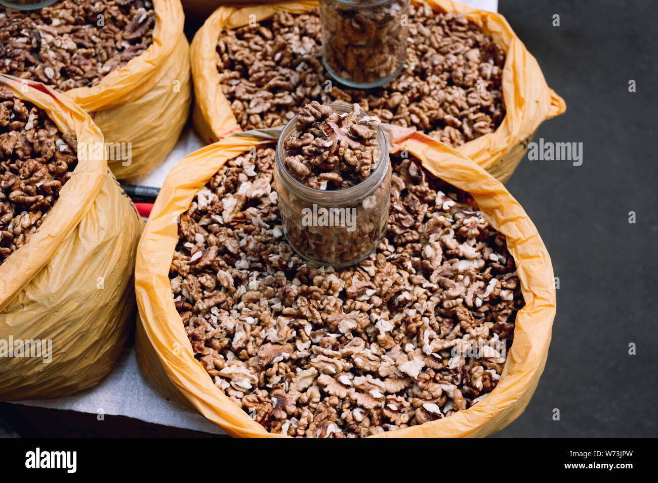 Full bag of nuts hi-res stock photography and images - Alamy