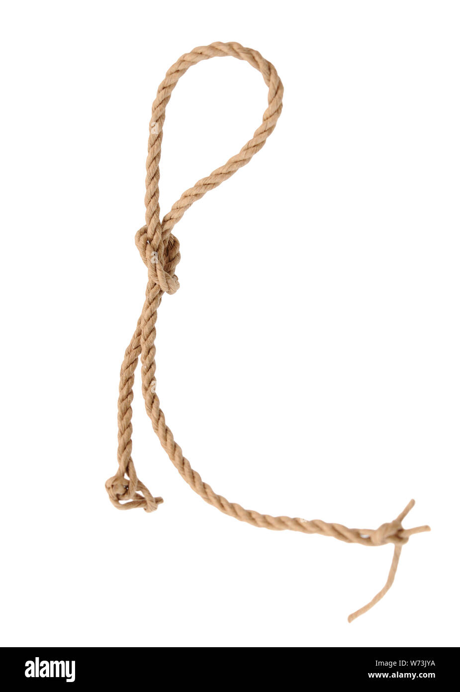 paper knot isolated on white Stock Photo - Alamy