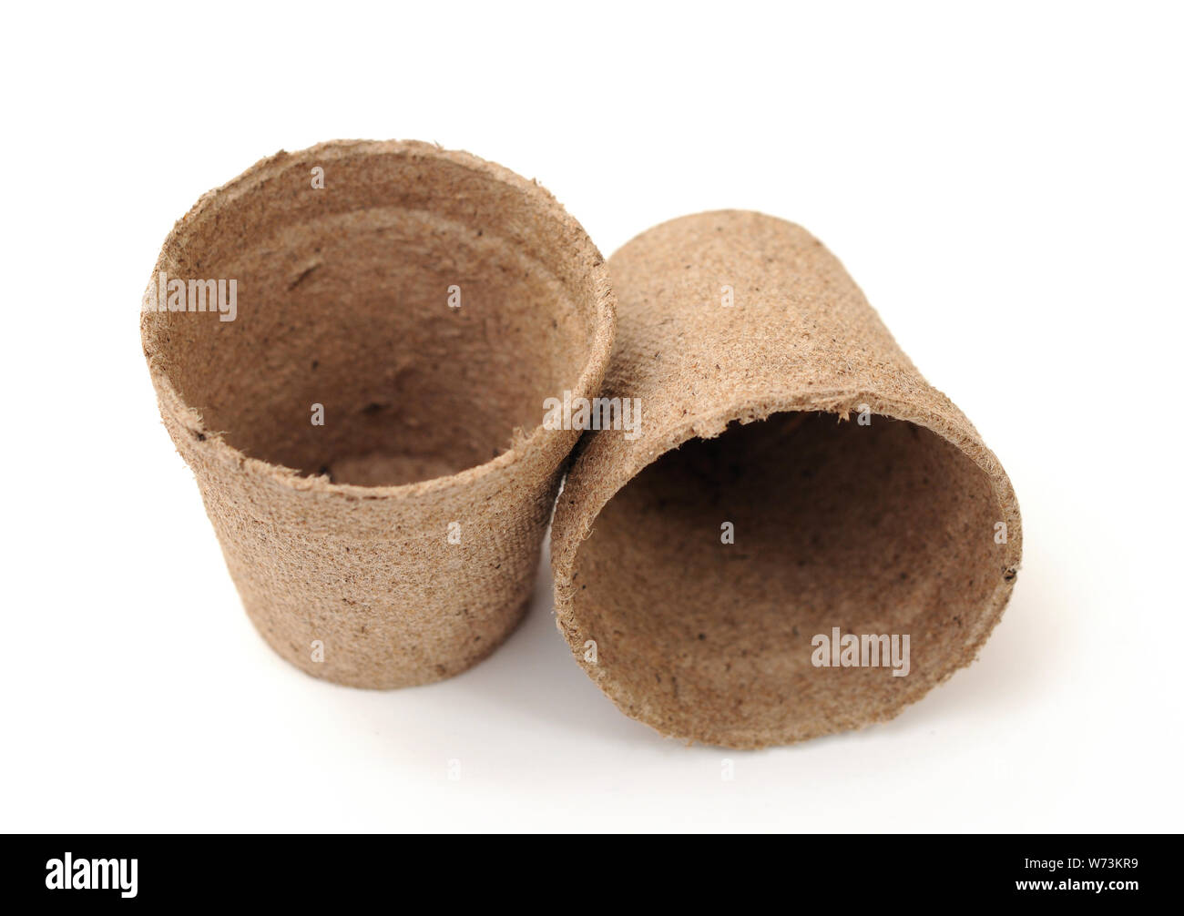 two carton vase on white Stock Photo - Alamy