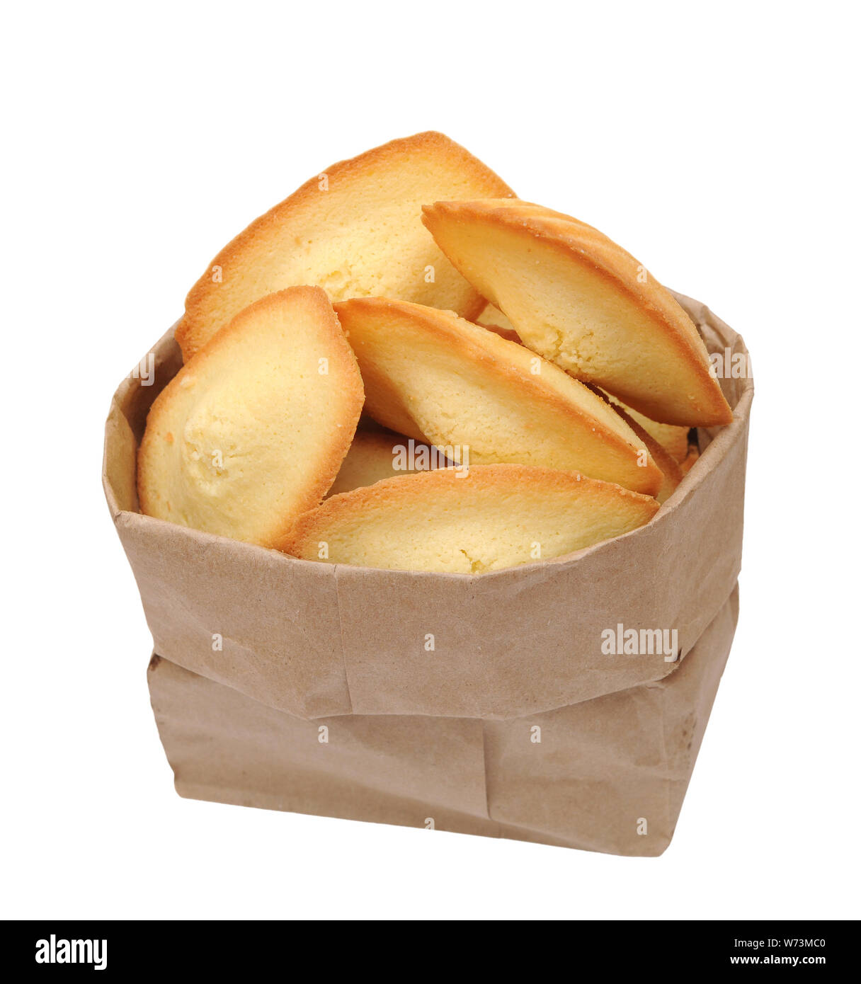 Cookies in white paper bag hi-res stock photography and images - Alamy