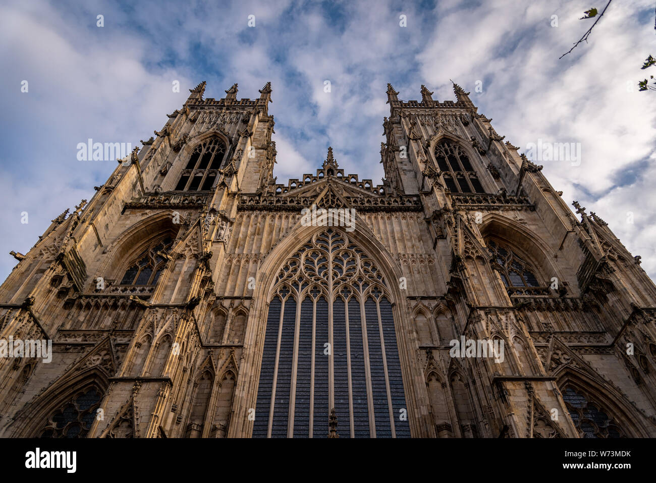 YORK, ENGLAND, DECEMBER 12, 2018: magnificent York Minster Cathedral ...