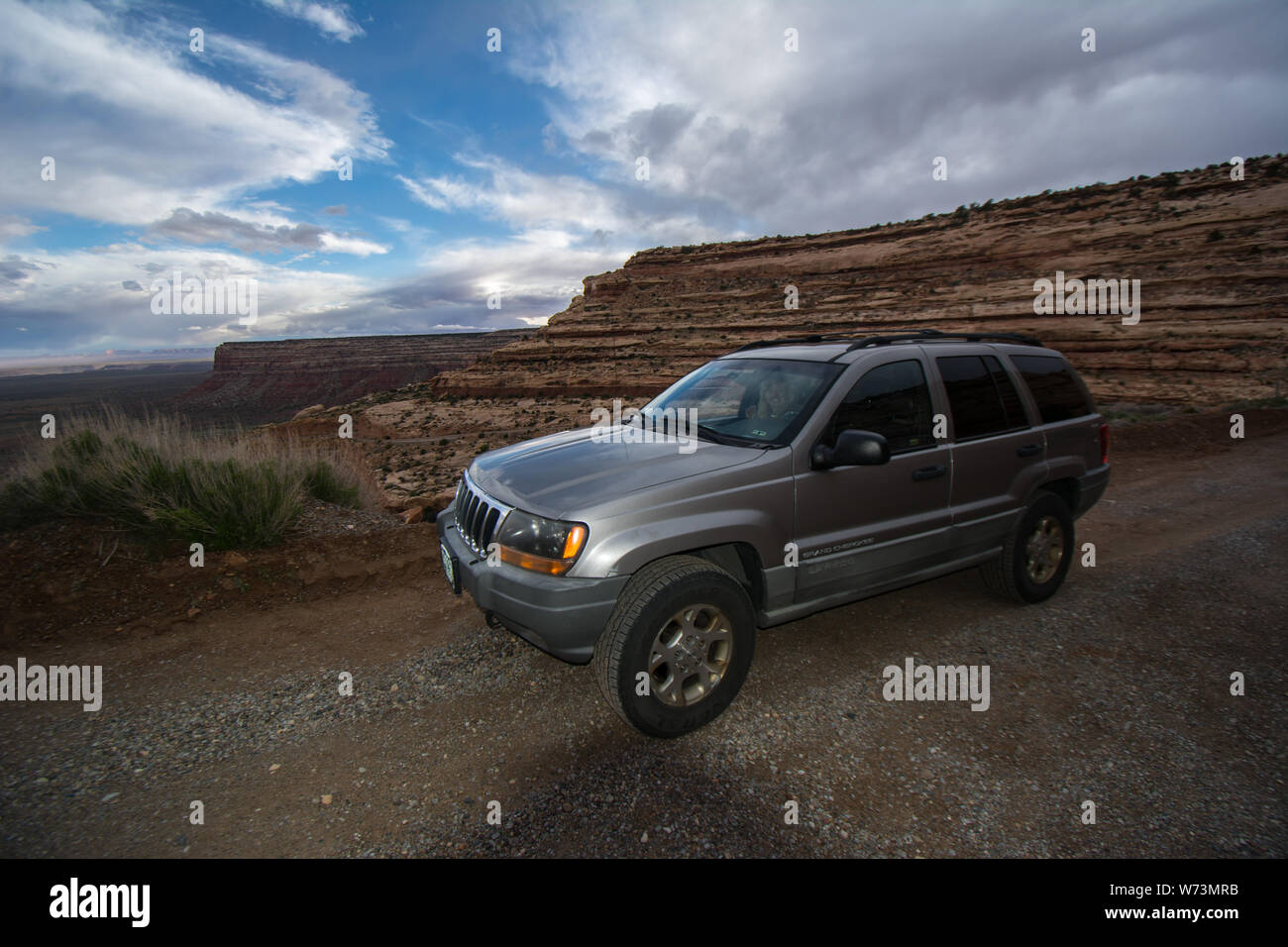 Moki Dugway and Muley Point, Bluff, San Juan County, Utah, USA Stock ...