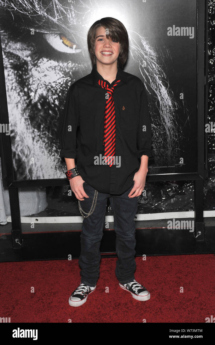 LOS ANGELES, CA. February 09, 2010: Brandon Tyler Russell at the US ...