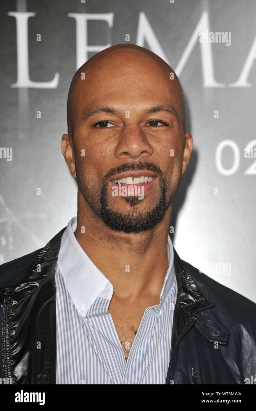 LOS ANGELES, CA. February 09, 2010: Common at the US premiere of ...