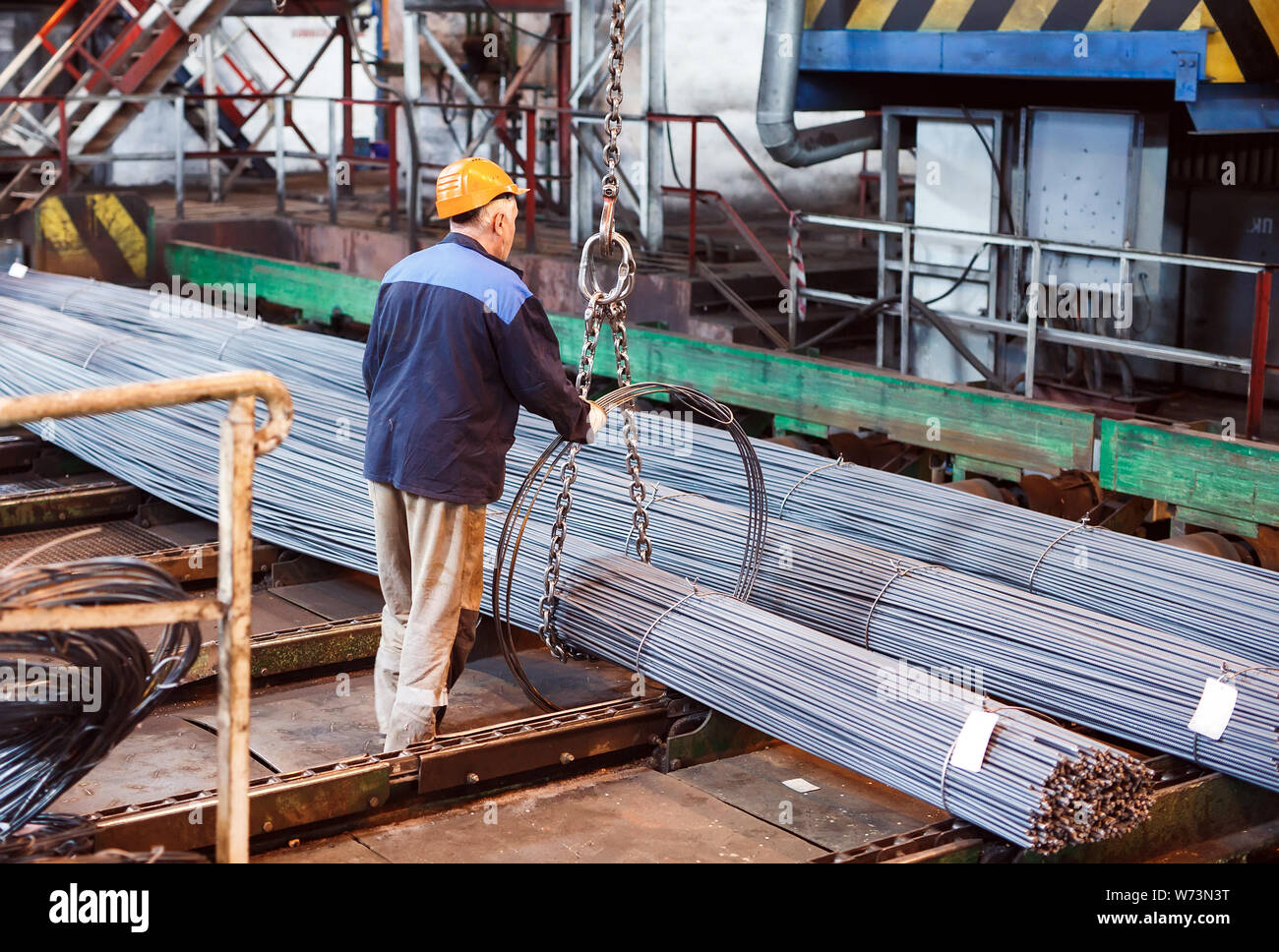 building armature are located in the warehouse of metallurgical ...