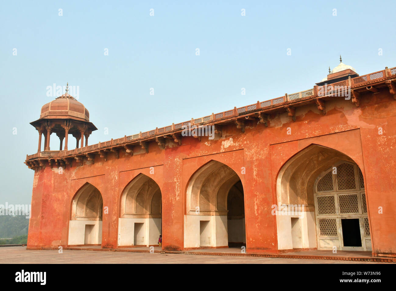 Akbar's tomb, Sikandra, Uttar Pradesh, India, Asia Stock Photo - Alamy