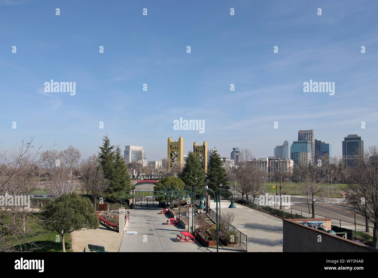 Pro baseball field in Sacramento, CA Stock Photo - Alamy