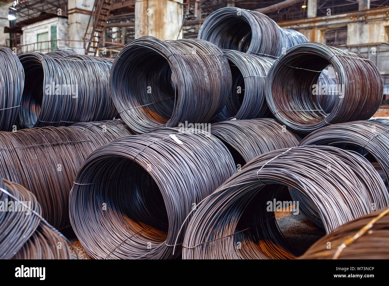 building armature are located in the warehouse of metallurgical ...