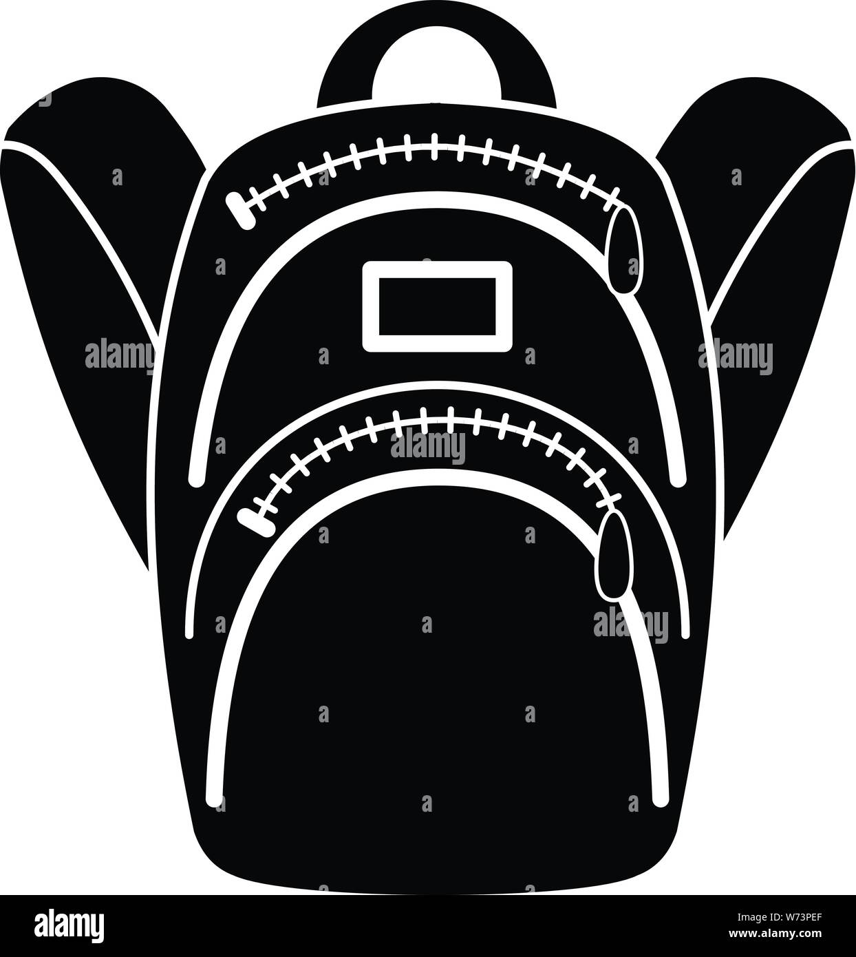 Travel backpack icon, simple style Stock Vector Image & Art - Alamy