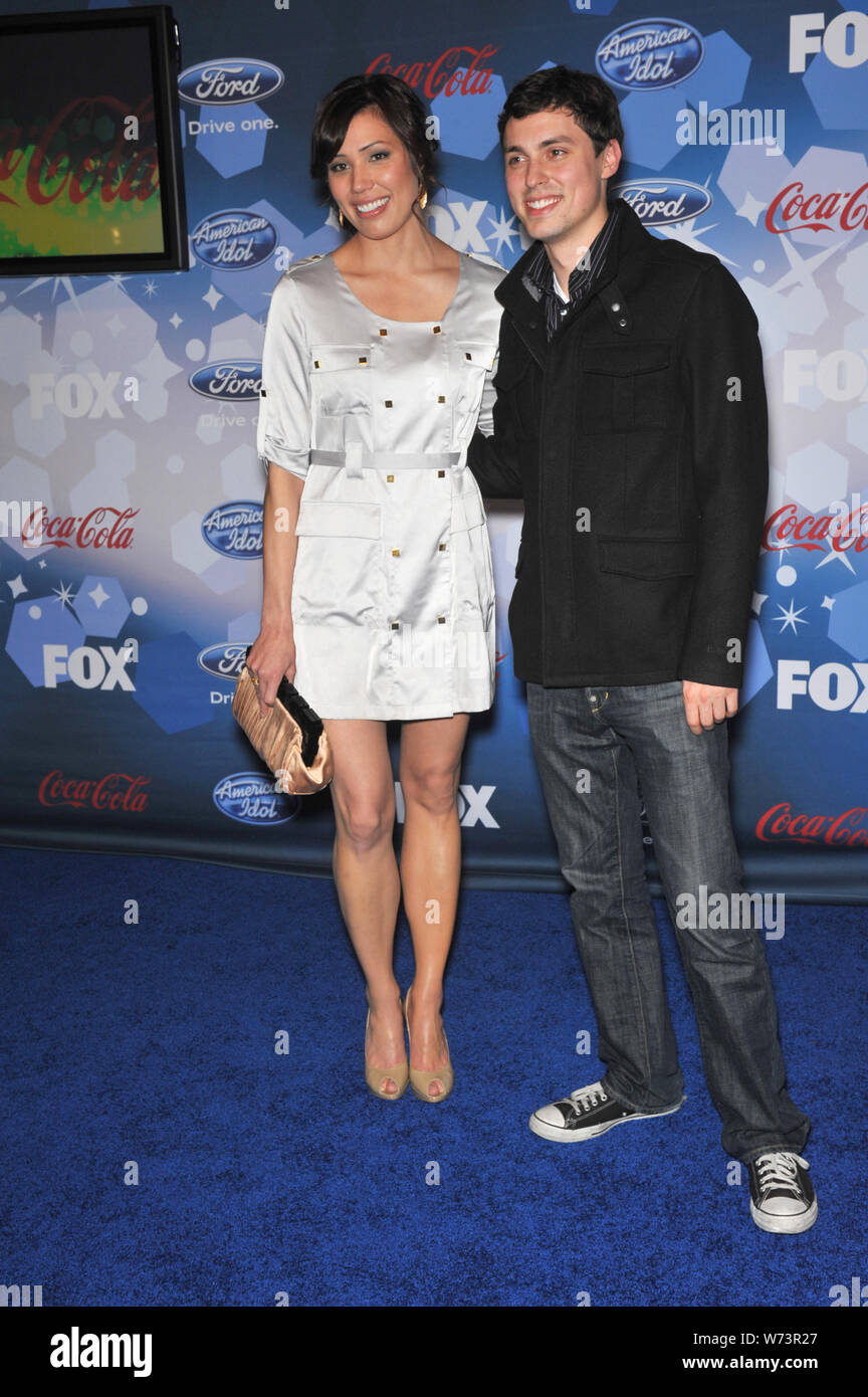 Michaela conlin americn idol final 12 party 2010 hi-res stock ...