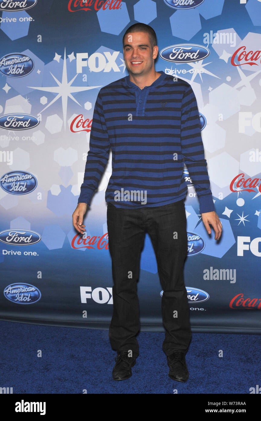 Mark salling americn idol final 12 party 2010 hi-res stock photography ...