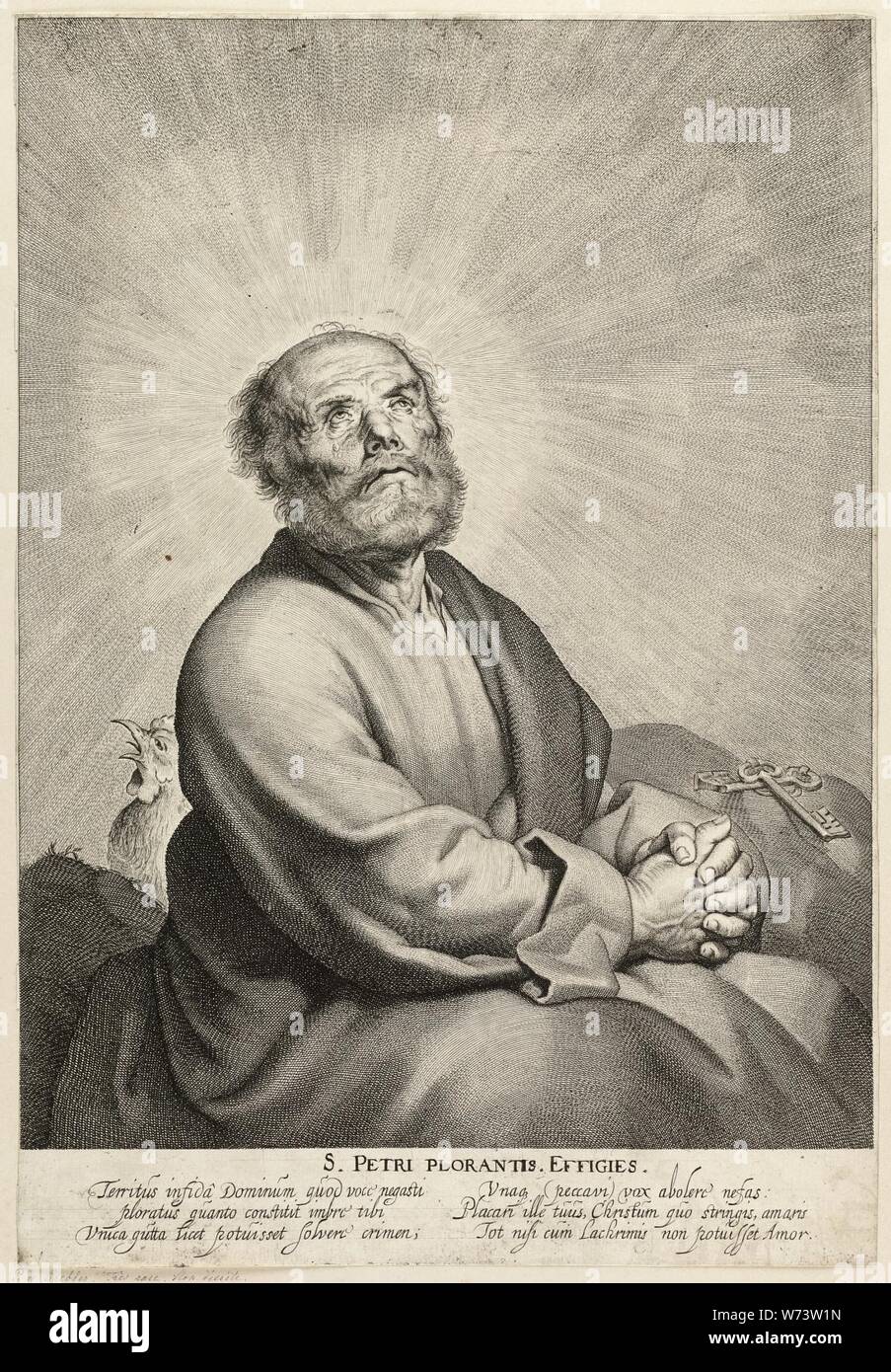 De heilige apostel Petrus Stock Photo - Alamy